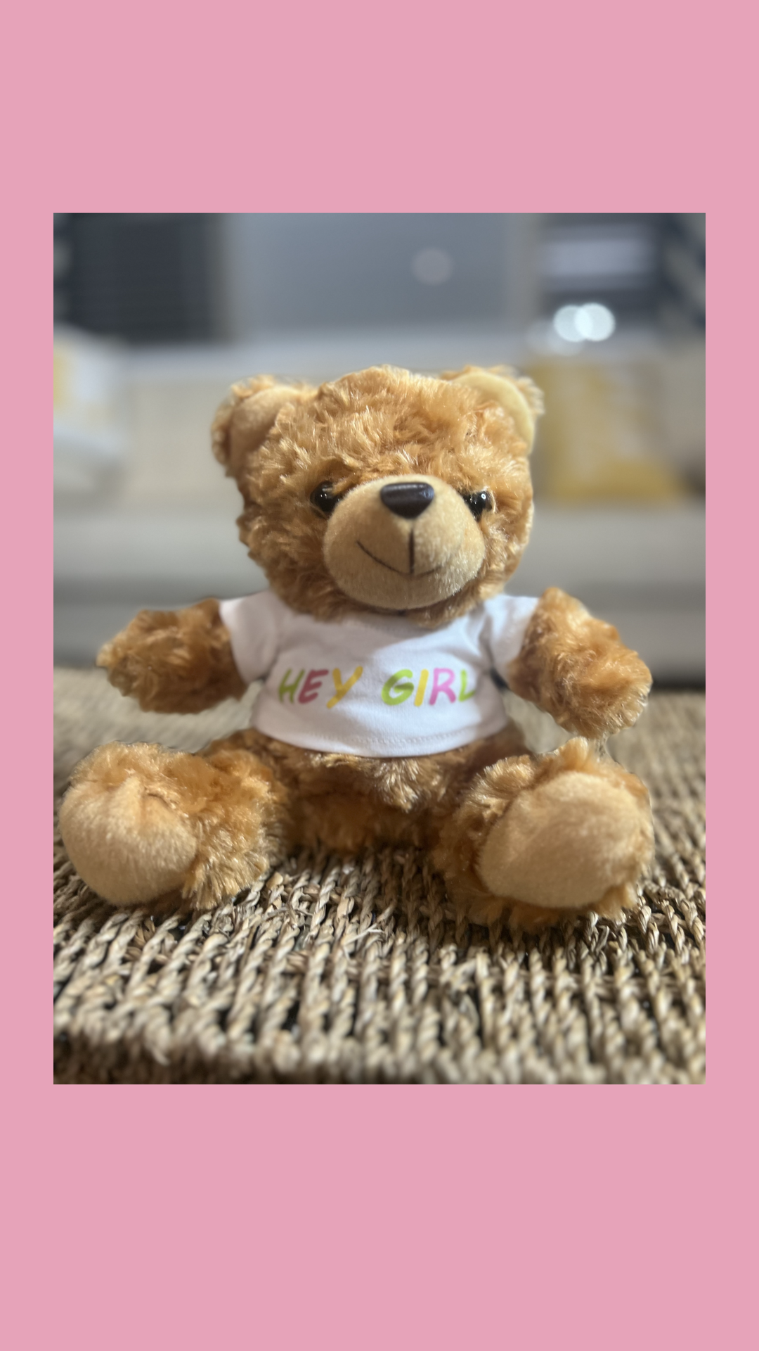 "Hey Girl" Teddy Bear – SHOPJAYLABEAN